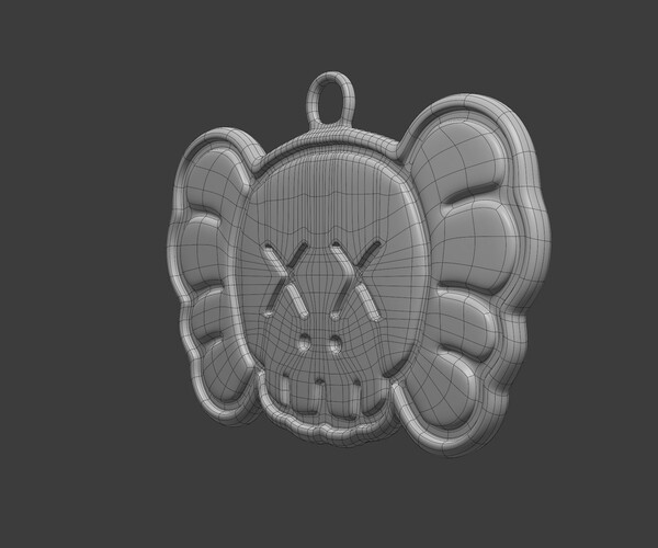 ArtStation - KAWS Companion Necklace | Resources