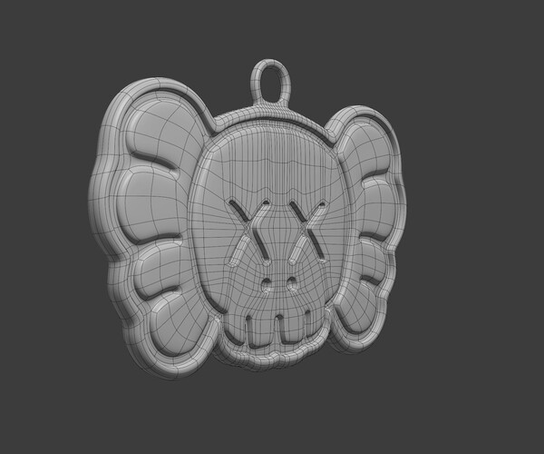 ArtStation - KAWS Companion Necklace | Resources