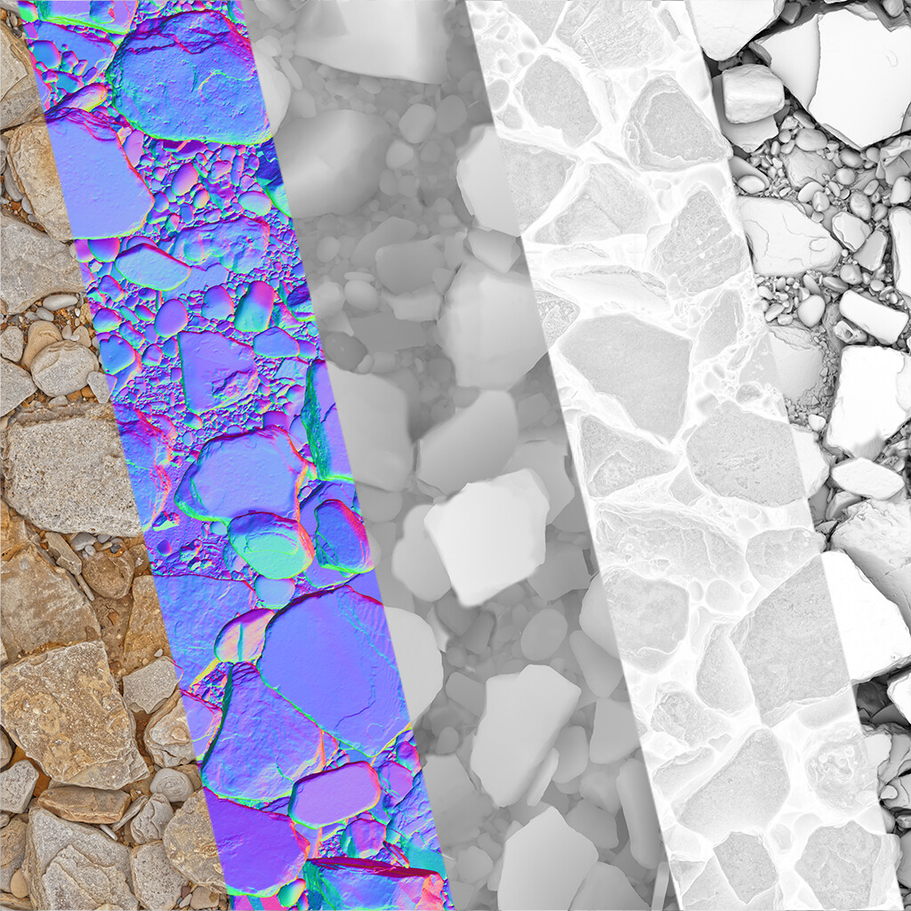 ArtStation - Rocks (250) - Photogrammetry based Environment Texture | Game Assets