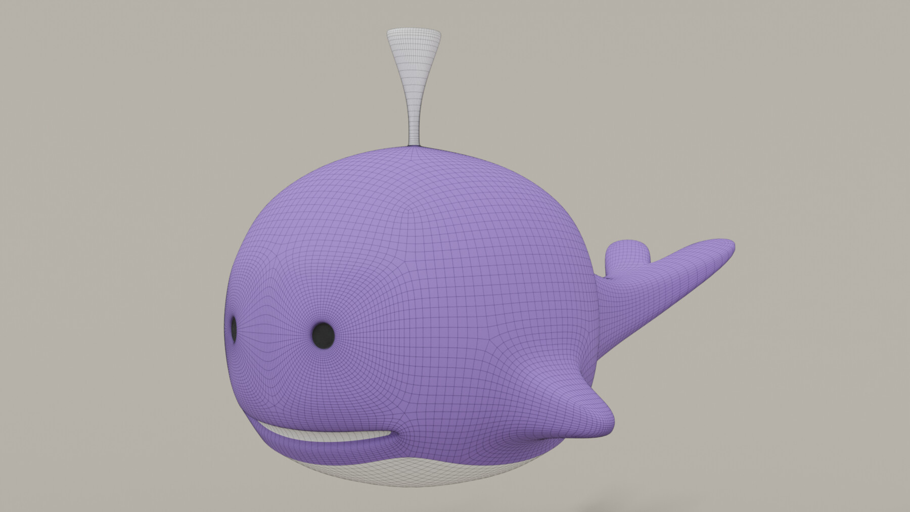 ArtStation - Cartoon Whale Toy | Resources