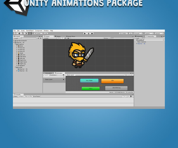 ArtStation - Warrior Tiny Style Character | Game Assets
