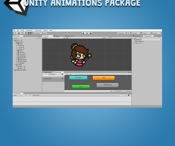 ArtStation - Fairy Tiny Style Character | Game Assets