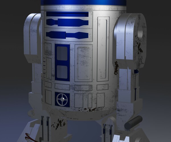 ArtStation - R2D2 | Game Assets