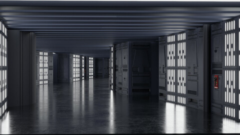 ArtStation - Death Star Corridor | Resources