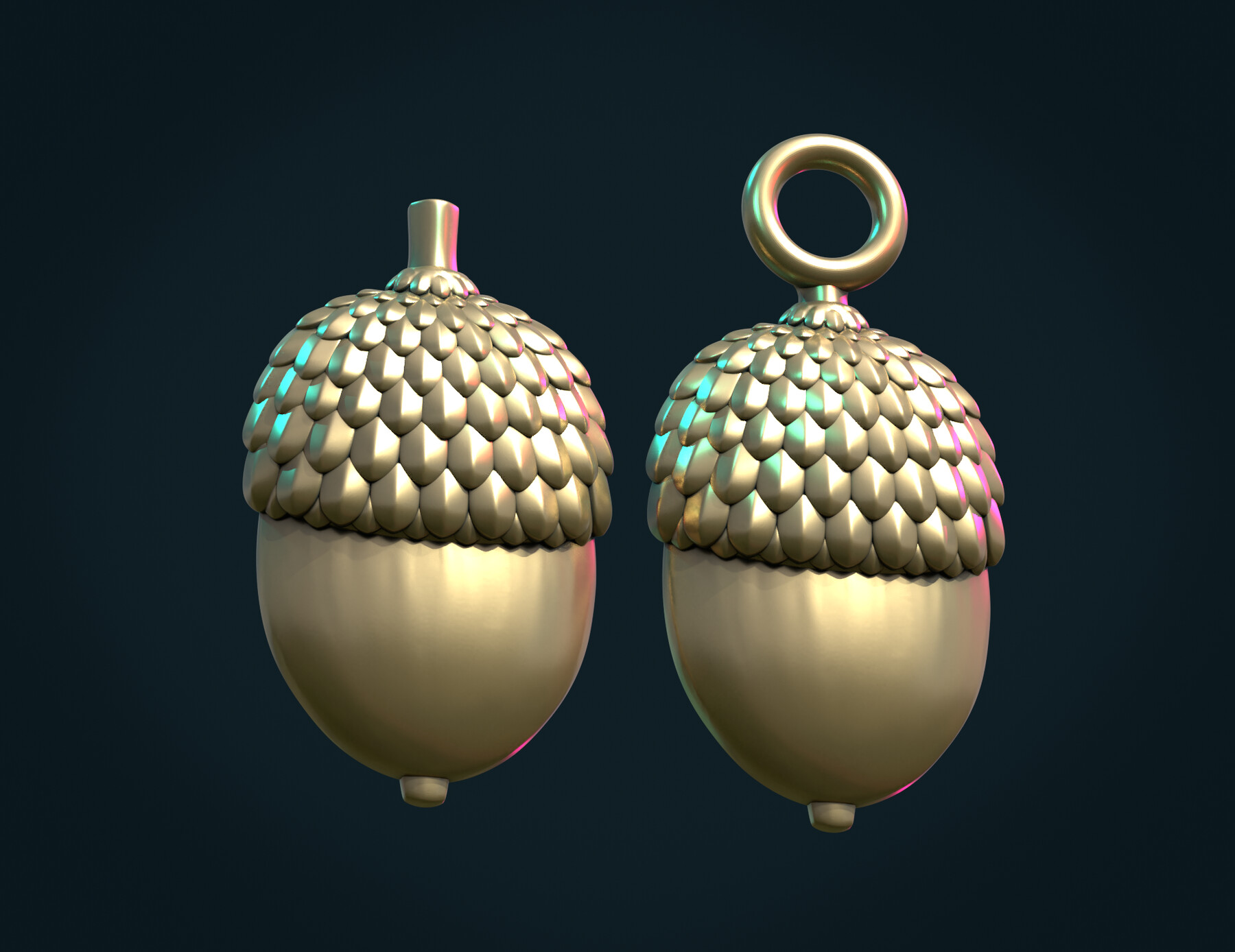 ArtStation - Acorn relief | Resources