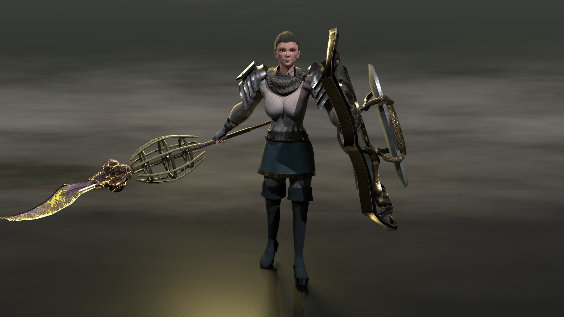 ArtStation - Bread knight | Game Assets