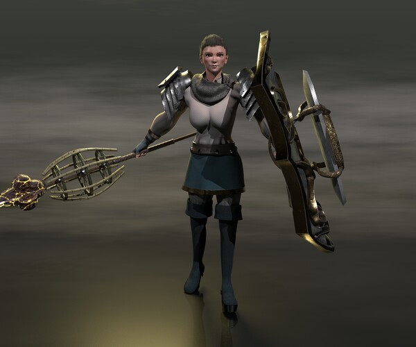 ArtStation - Bread knight | Game Assets