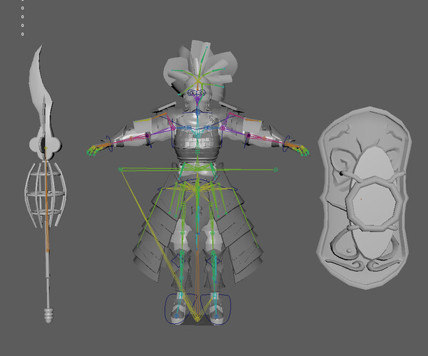 ArtStation - Bread knight | Game Assets