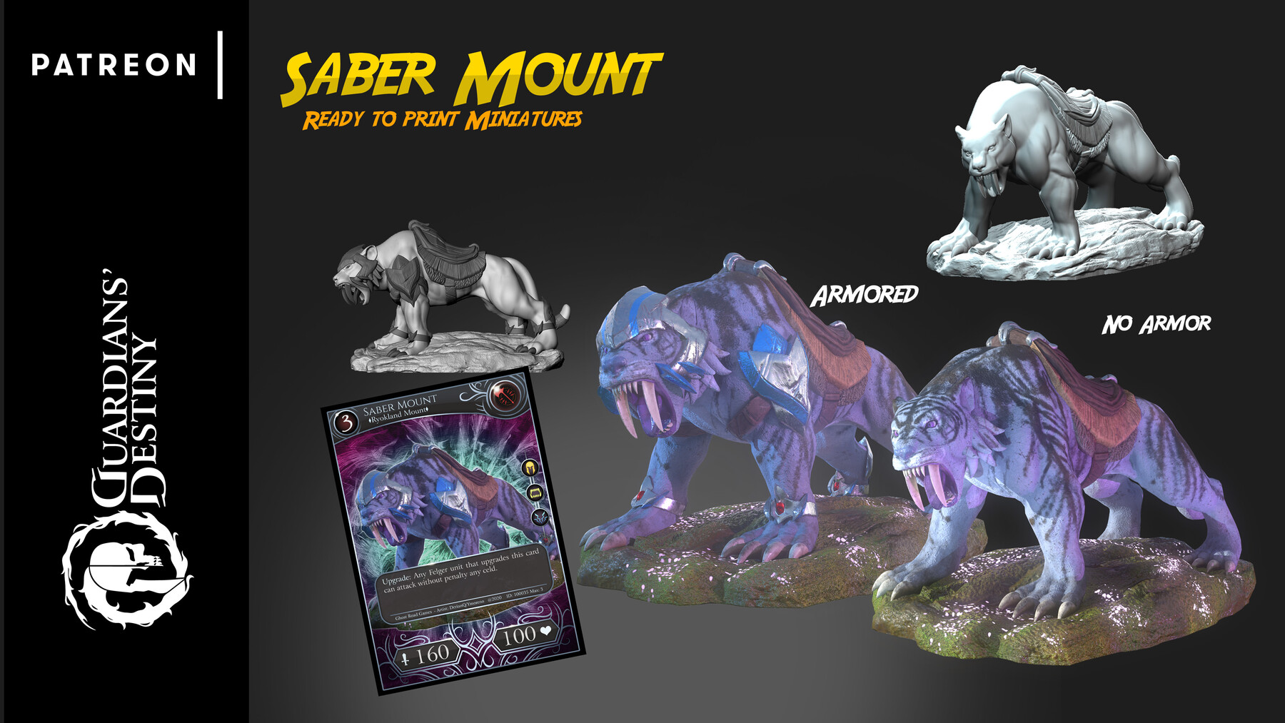 ArtStation - 3D Print - Saber Mount | Resources