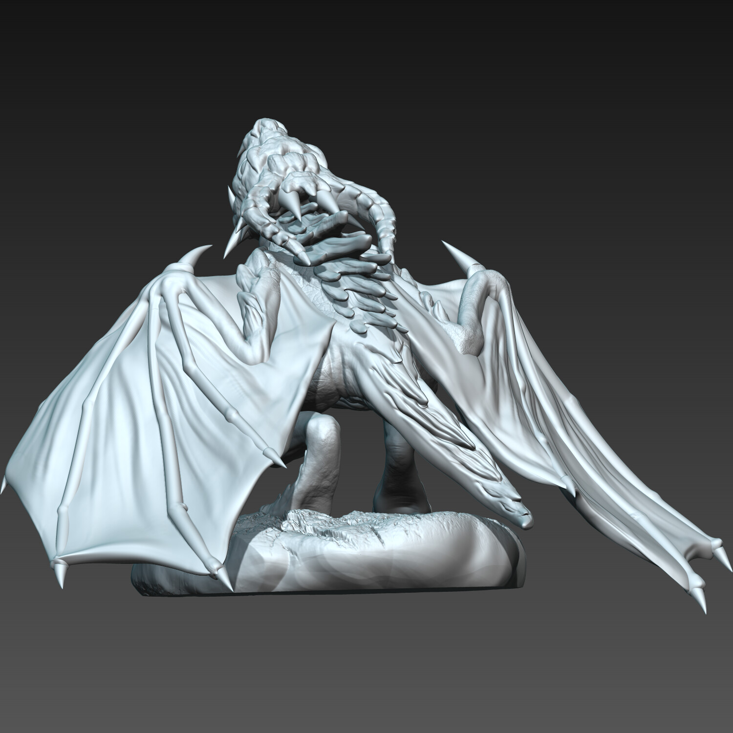 ArtStation - 3D Print - Frost Wyvern Pose B | Resources