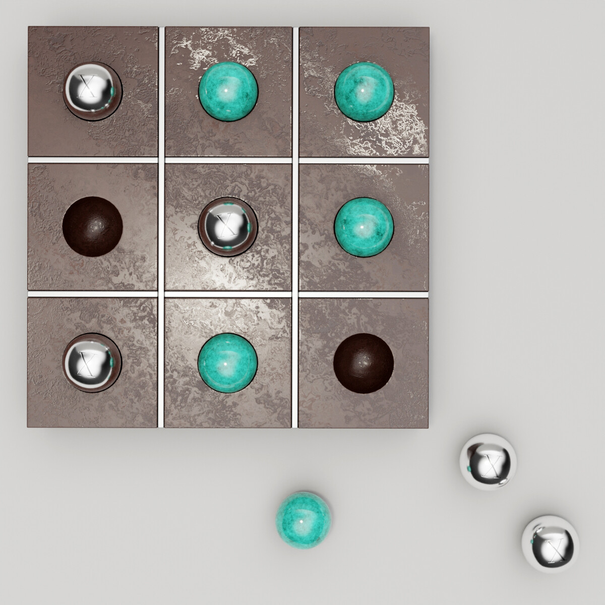 ArtStation - Tic Tac Toe Set | Resources