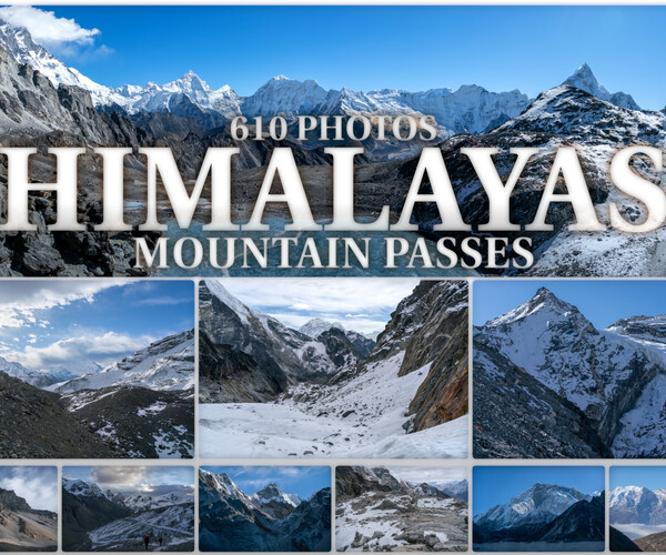 ArtStation - Himalayas - Mountain Passes | Resources