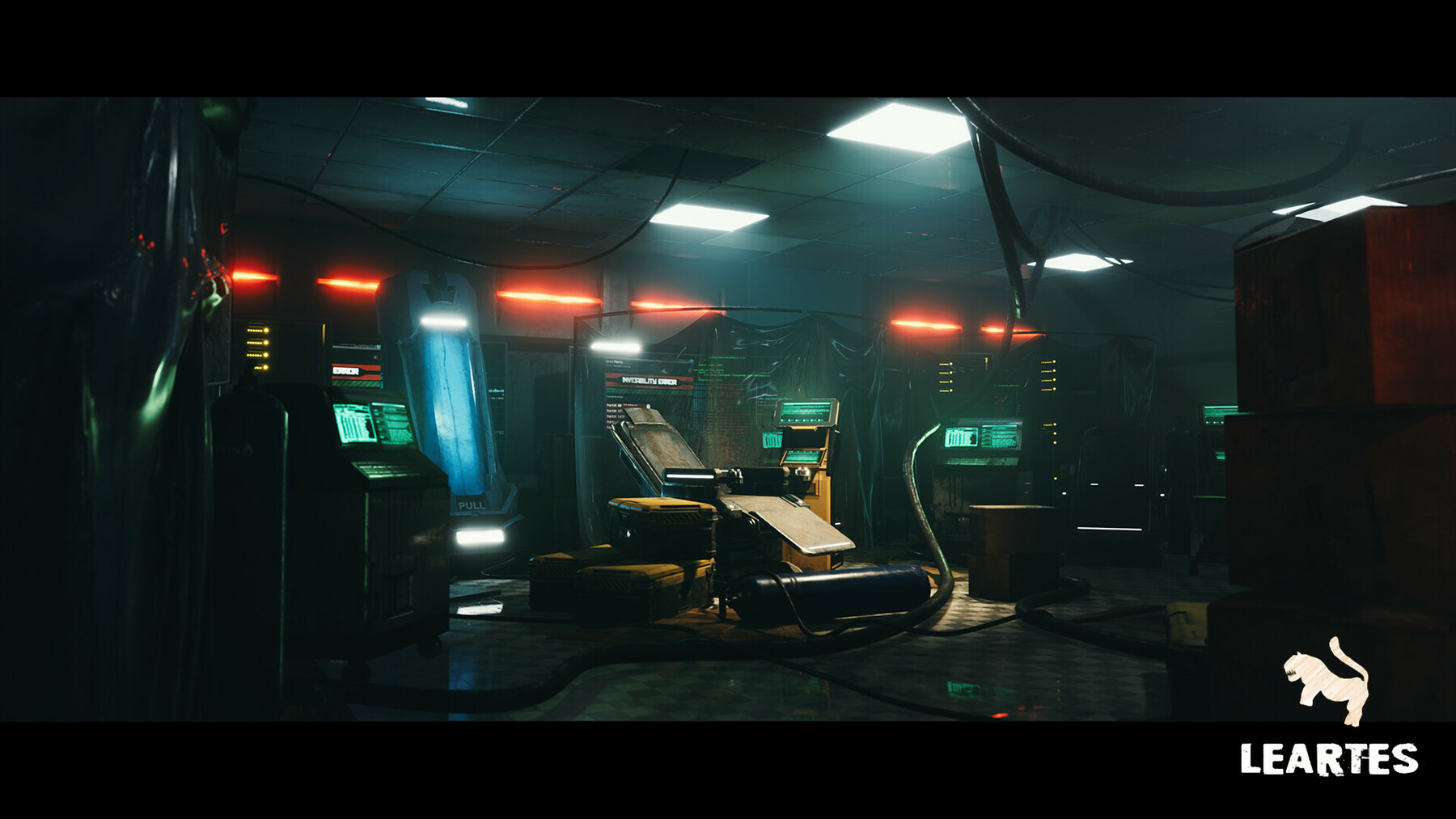 ArtStation - CyberPunk Laboratory / Research Center Interior Kitbash ...