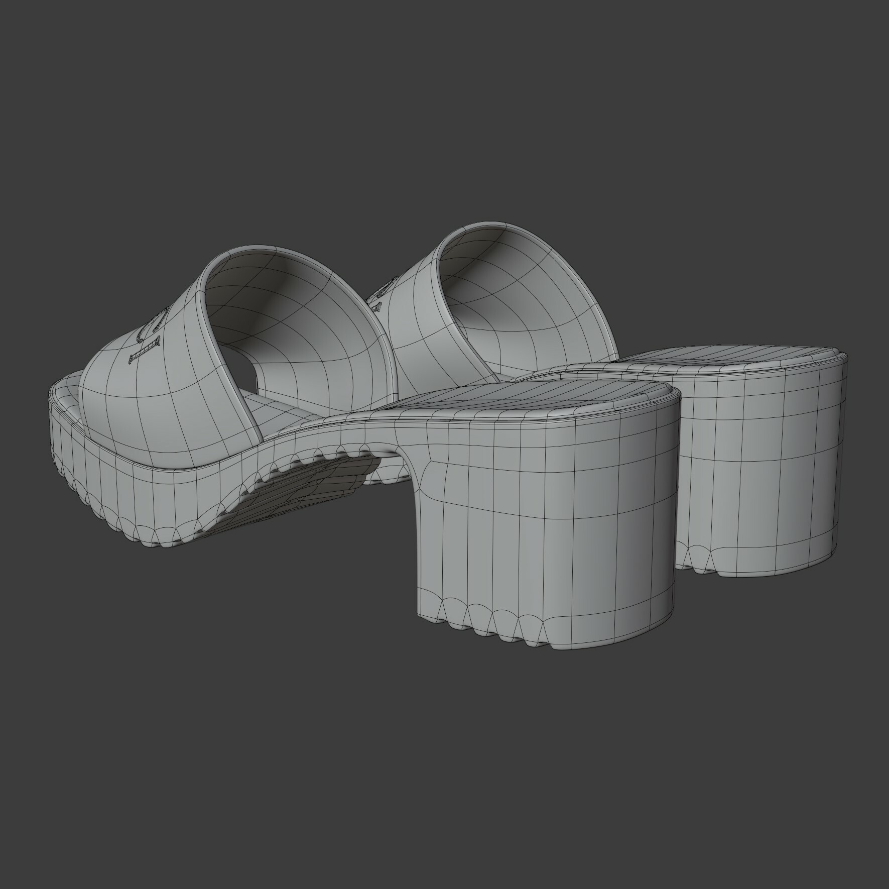 ArtStation - Rubber Slide Sandal | Resources