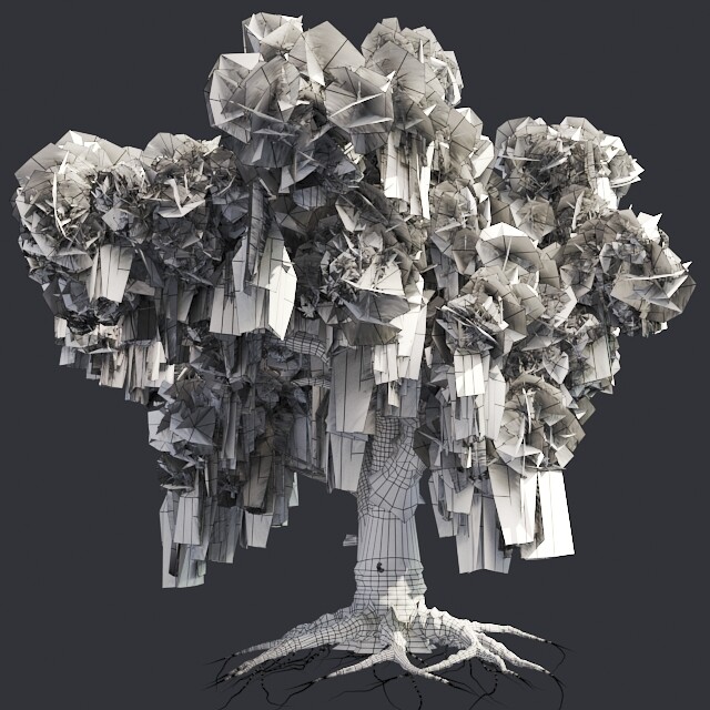 ArtStation - Live Oak Tree | Game Assets