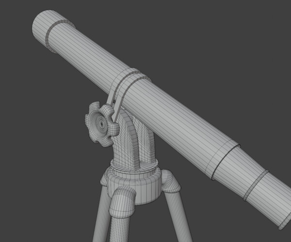 ArtStation - Telescope Set | Game Assets