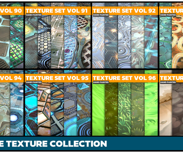 ArtStation - Ultimate Texture Collection - Mega Bundle Part 2 | Resources
