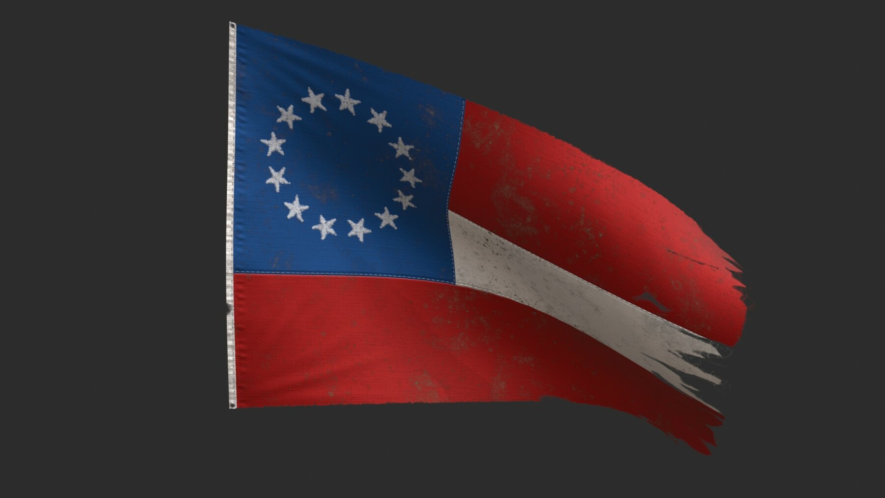 ArtStation - American Confederacy Flags (Civil War) | Game Assets