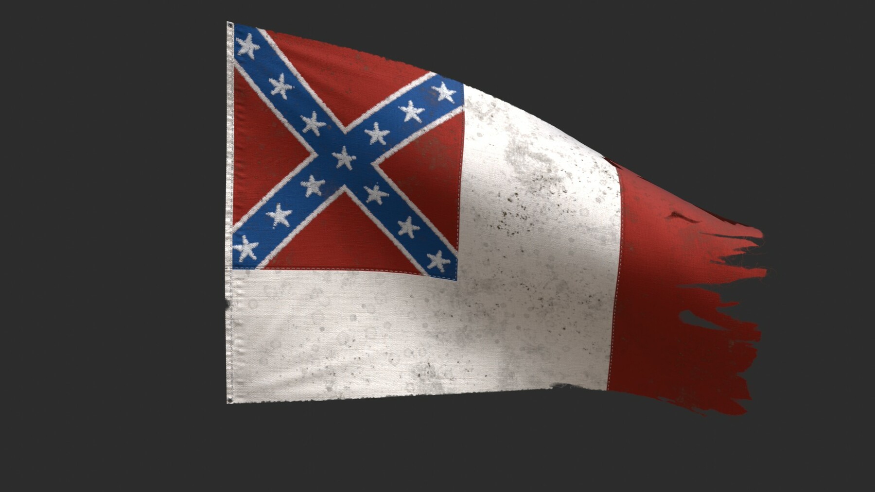ArtStation - American Confederacy Flags (Civil War) | Game Assets