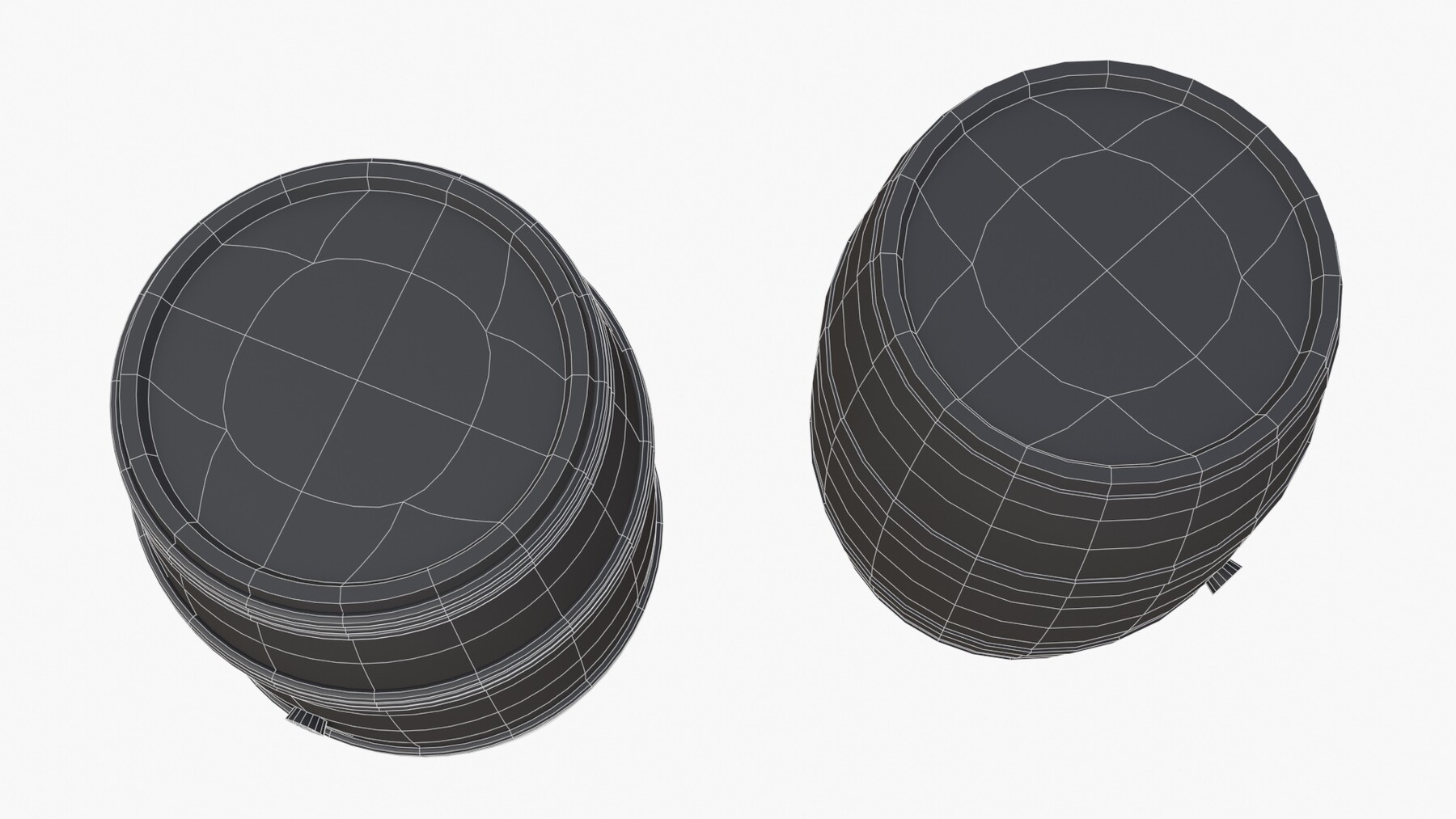 ArtStation - Wooden Barrels Assets 5 | Game Assets