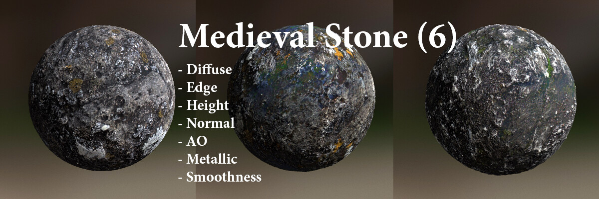 ArtStation - Medieval Stone (6) | Game Assets