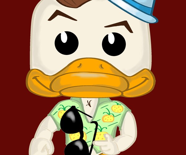 ArtStation - Ducky R. Duckman toy design | Artworks