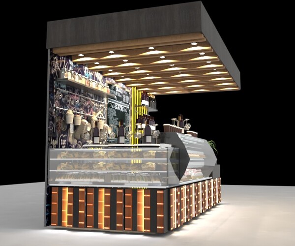 ArtStation - Food Counter | Resources