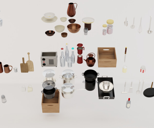 ArtStation - Kitchen Tool 3D model | Game Assets