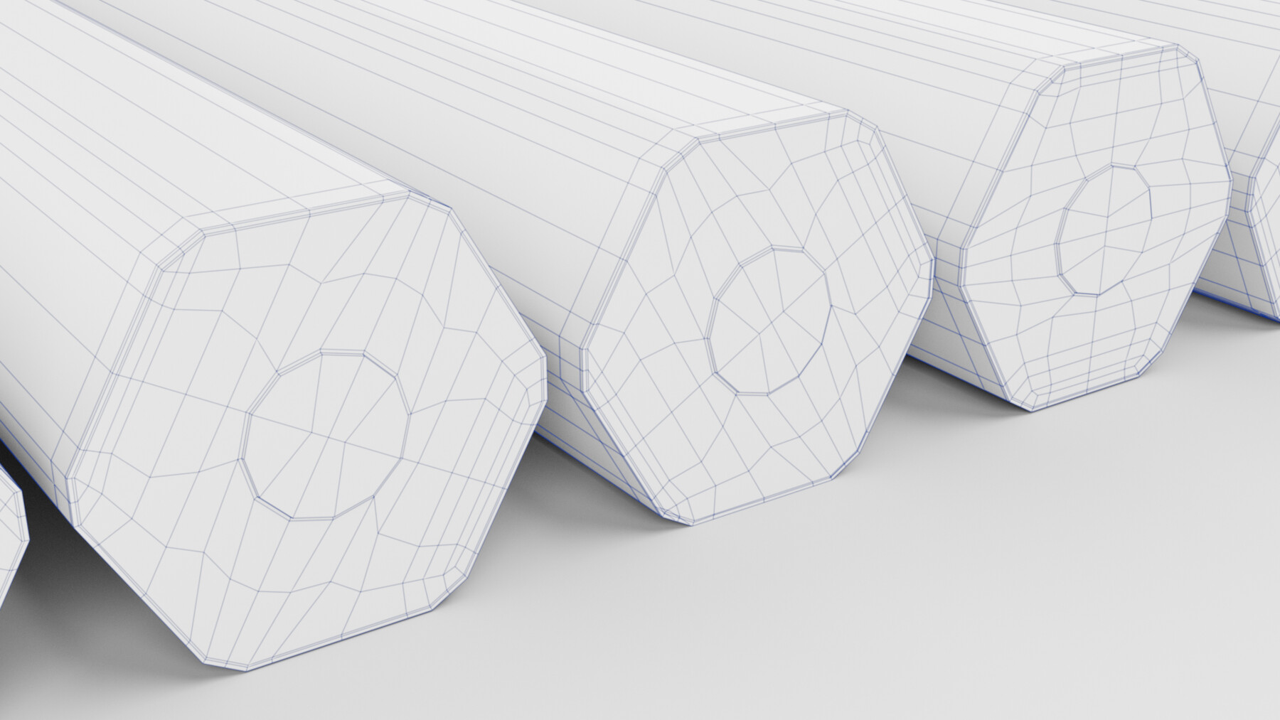 ArtStation - Colored Pencils Low Poly | Resources