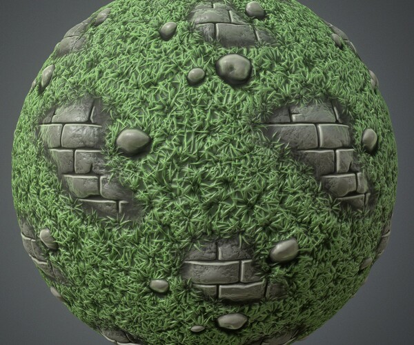 ArtStation - Grass Vol.64 - PBR Textures | Game Assets