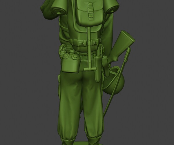 ArtStation - American soldier ww2 Crying A11 | Resources