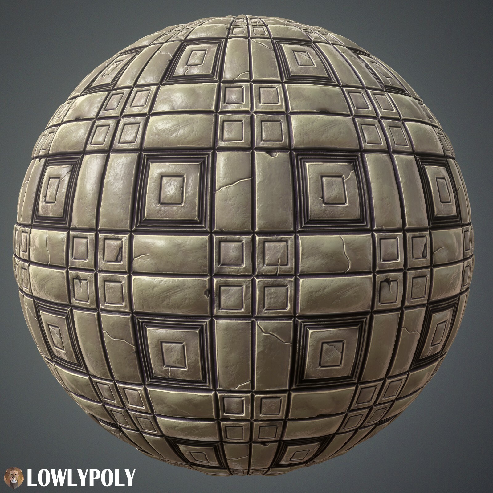 ArtStation - Tile Vol.67 - PBR Textures | Game Assets