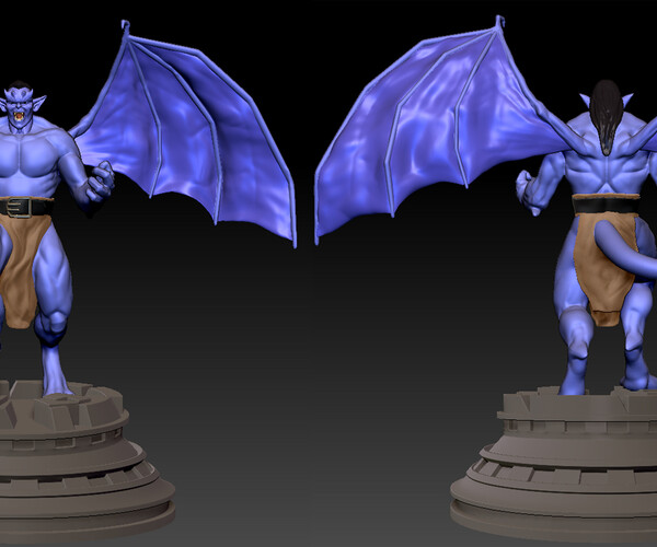 ArtStation - Goliath from Gargoyles for 3D printing | Resources