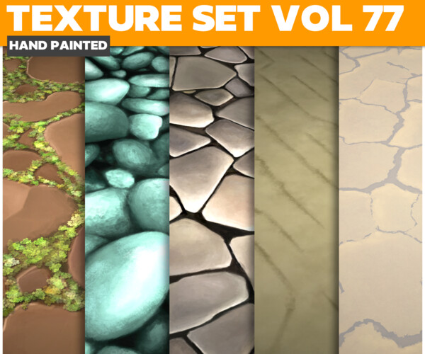 ArtStation - Ground Vol.77 - PBR Textures | Game Assets