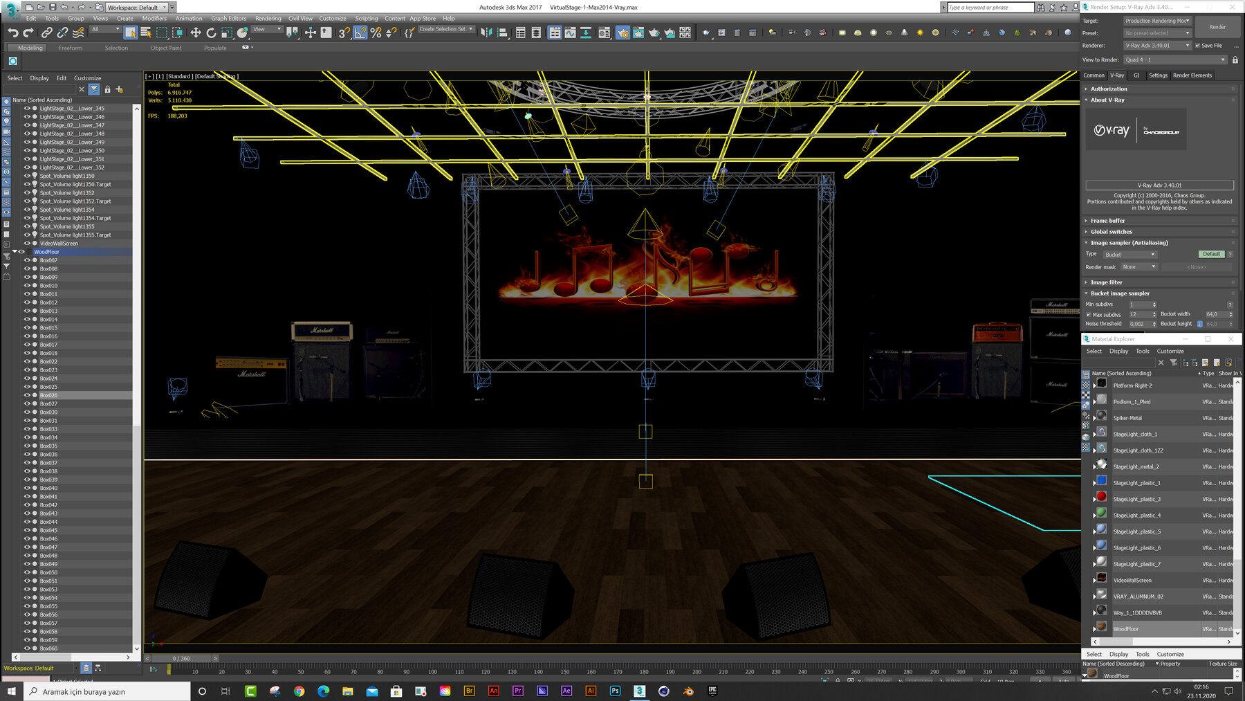 ArtStation - Virtual Stage Set 1 | Resources