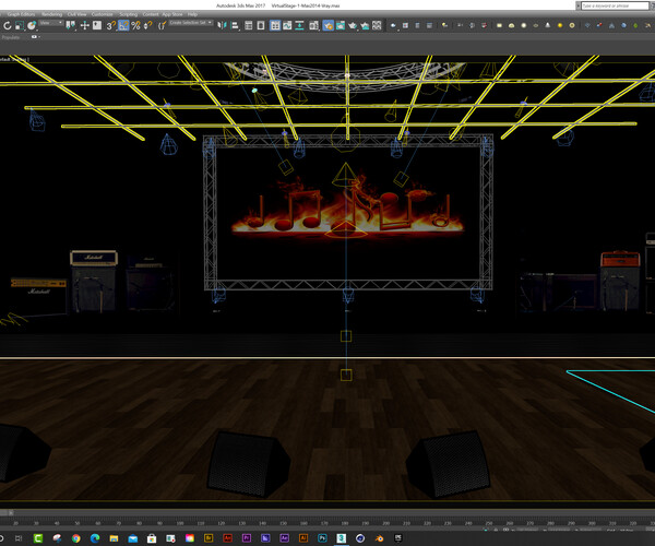 ArtStation - Virtual Stage Set 1 | Resources