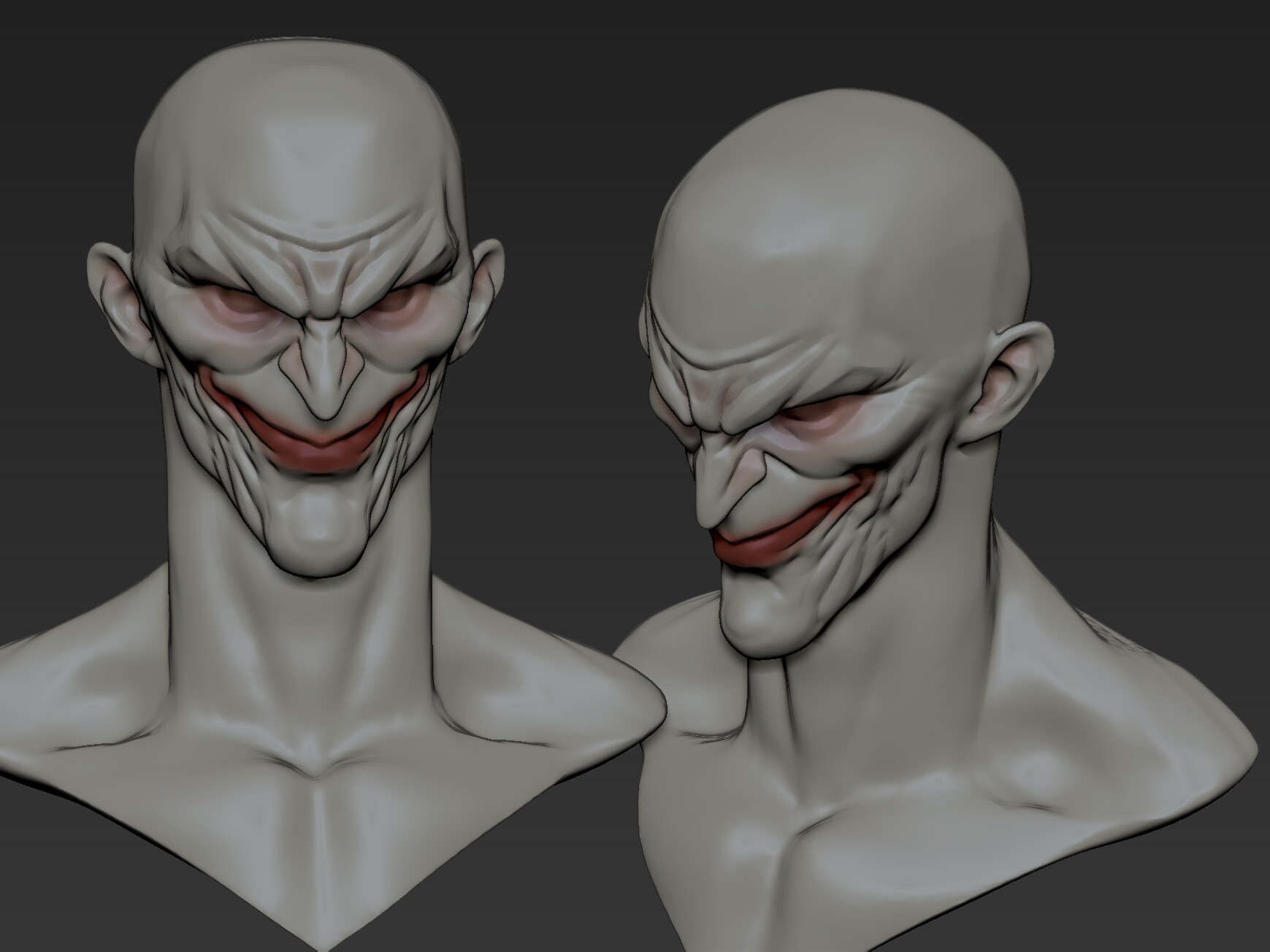 ArtStation - Male comic enemy head | Resources