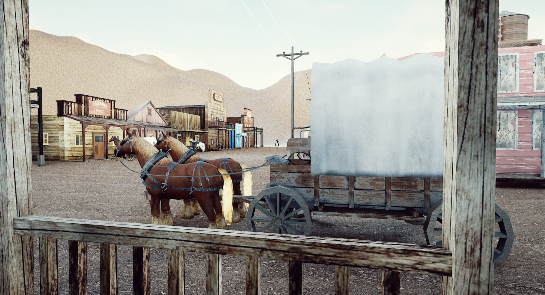 ArtStation - Western Town | Game Assets