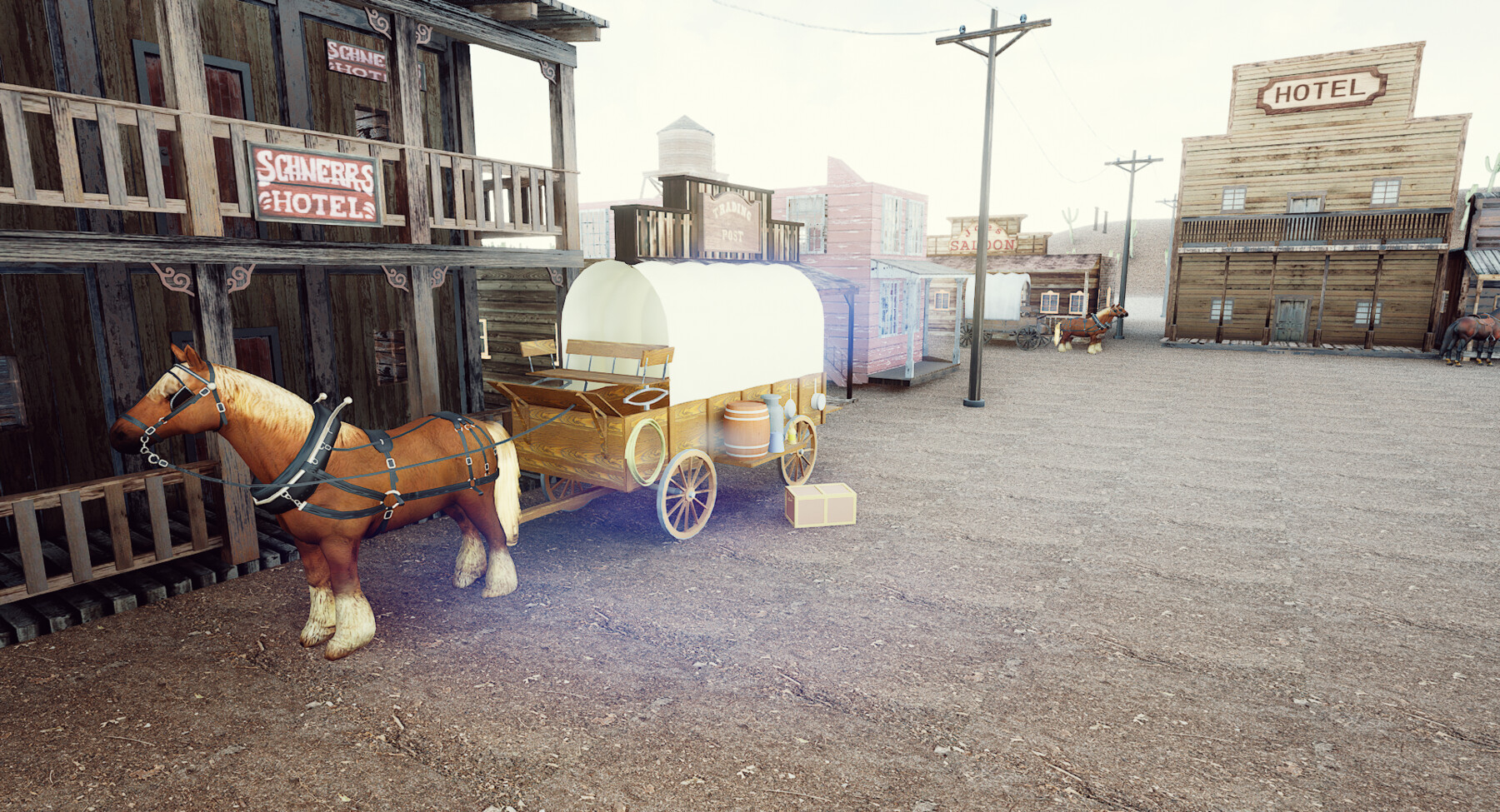 ArtStation - Western Town | Game Assets