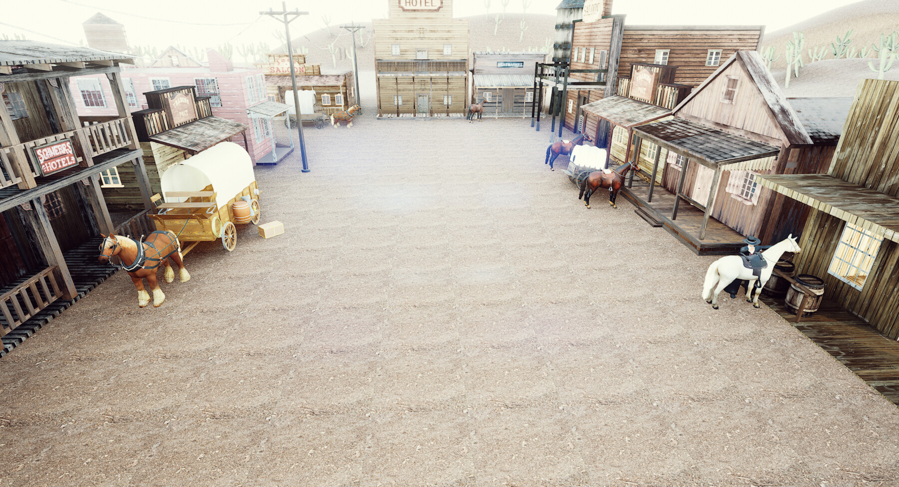 ArtStation - Western Town | Game Assets