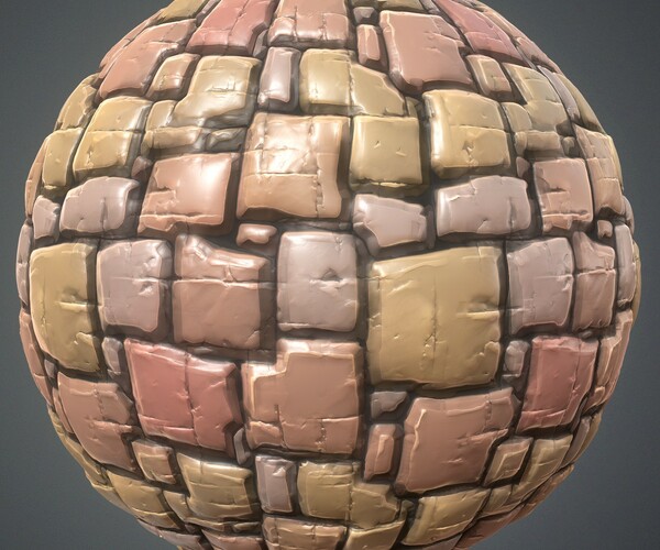 ArtStation - Stylized Textures Vol.107 - PBR Textures | Game Assets