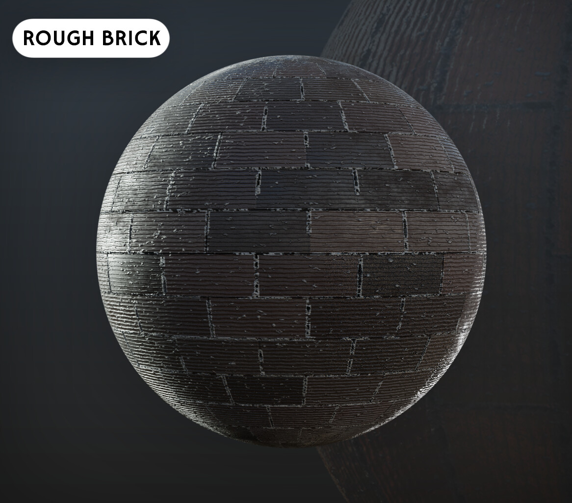 ArtStation - Rough Bricks_Procedural | Resources