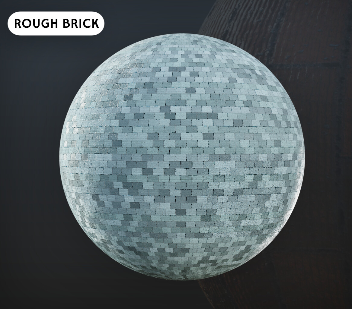 ArtStation - Rough Bricks_Procedural | Resources