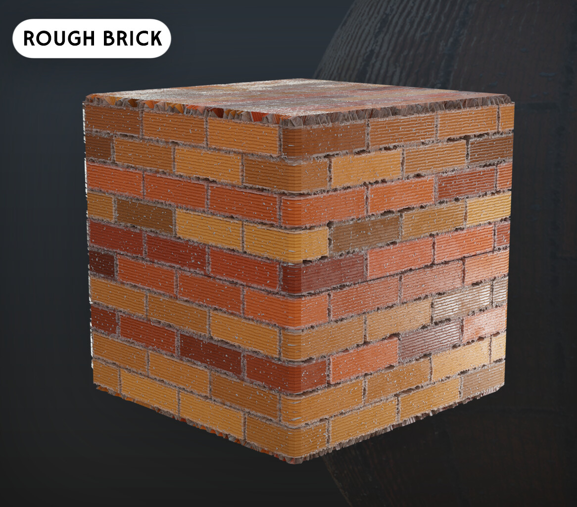 ArtStation - Rough Bricks_Procedural | Resources