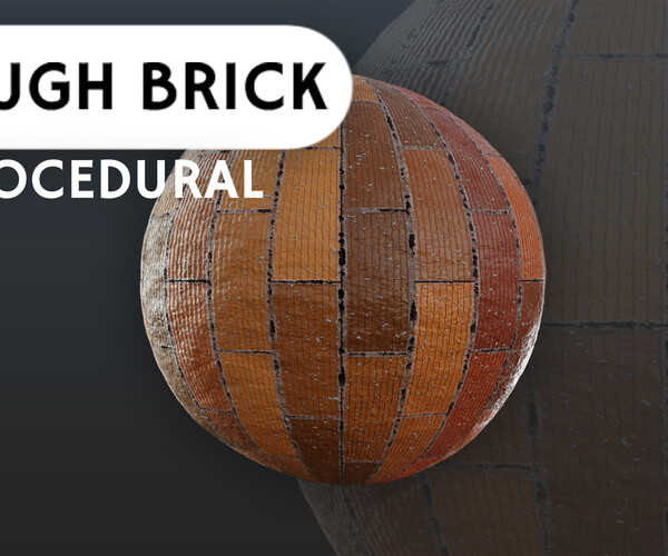 ArtStation - Rough Bricks_Procedural | Resources