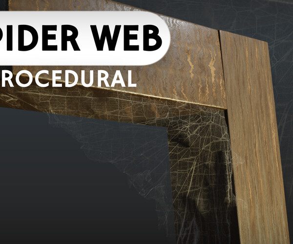 ArtStation - Spider Web_Procedural | Resources