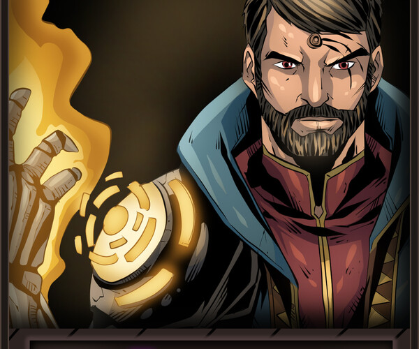 ArtStation - Wizard Male Character - Game-ready | Game Assets