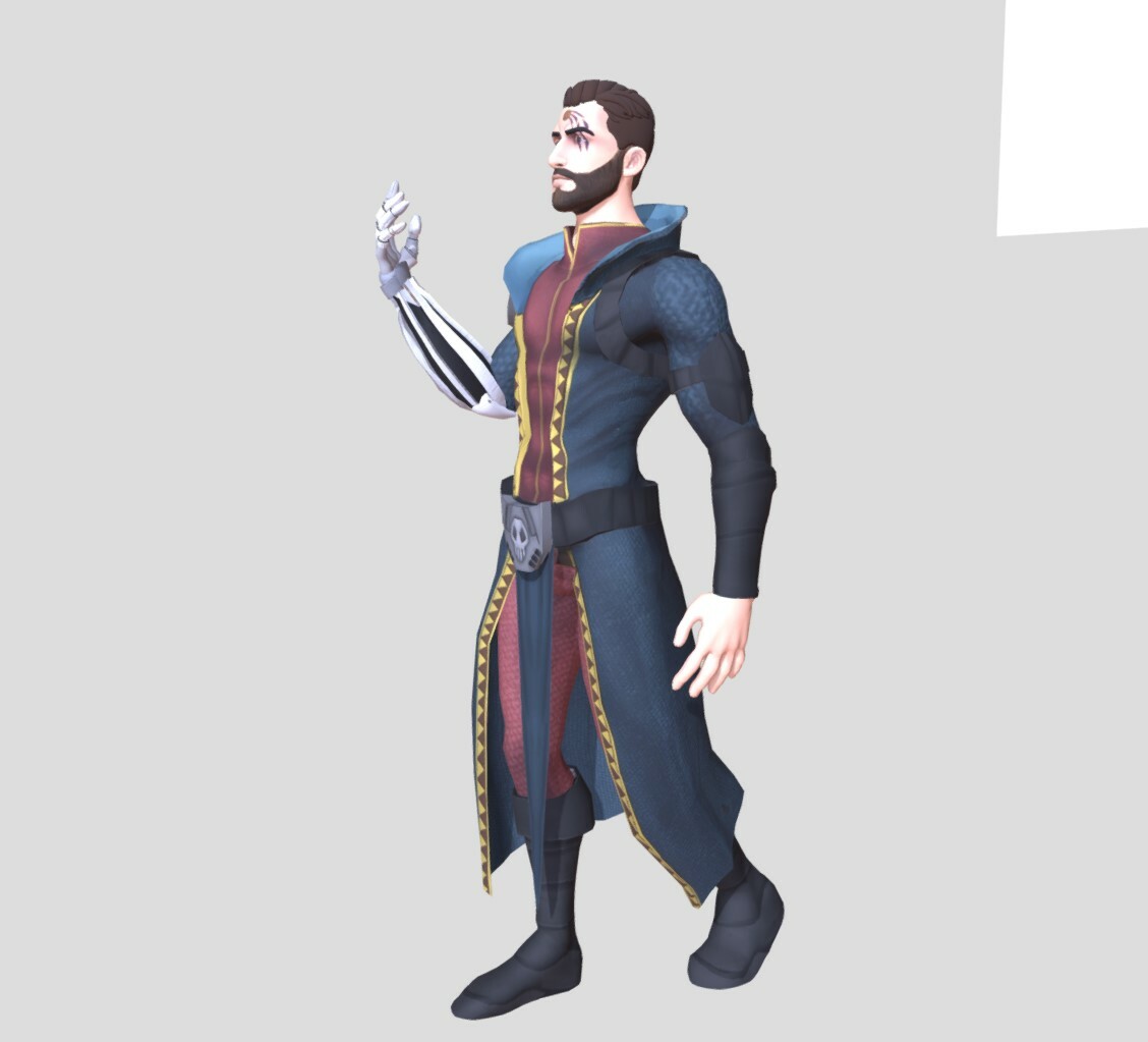 ArtStation - Wizard Male Character - Game-ready | Game Assets