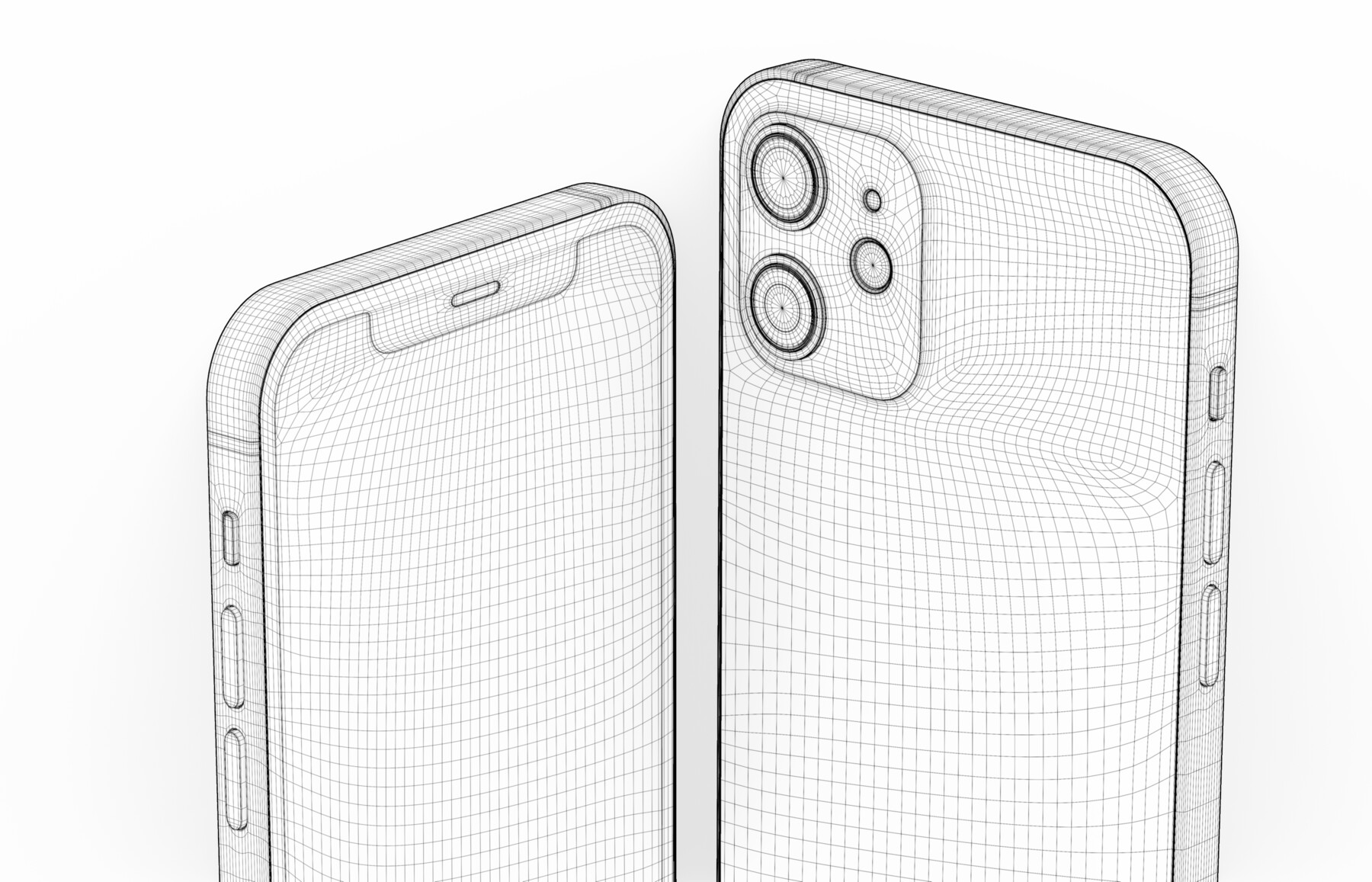 ArtStation - Apple iPhone 12 All Official Colors - Black, White ...