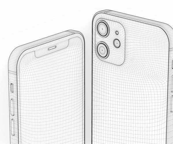 ArtStation - Apple iPhone 12 All Official Colors - Black, White ...